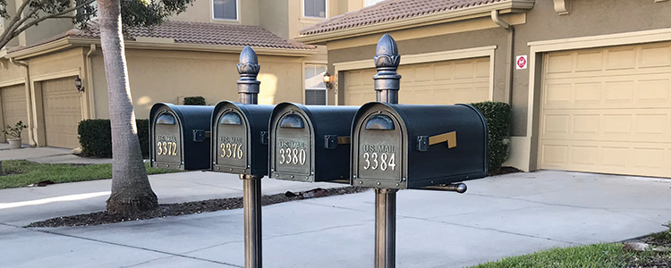 Custom Mailboxes, Signs & Community Furnishings